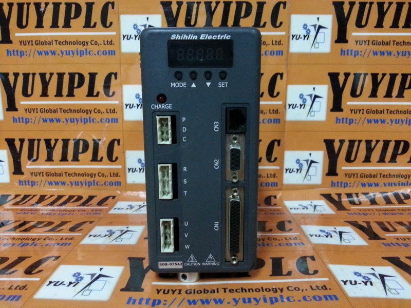 SHIHLIN SDB-075A2 AC SERVO DRIVER - PLC DCS SERVO Control MOTOR POWER SUPPLY IPC ROBOT